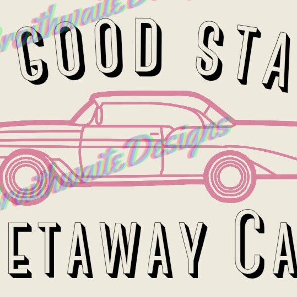 Getaway Car Svg - Etsy