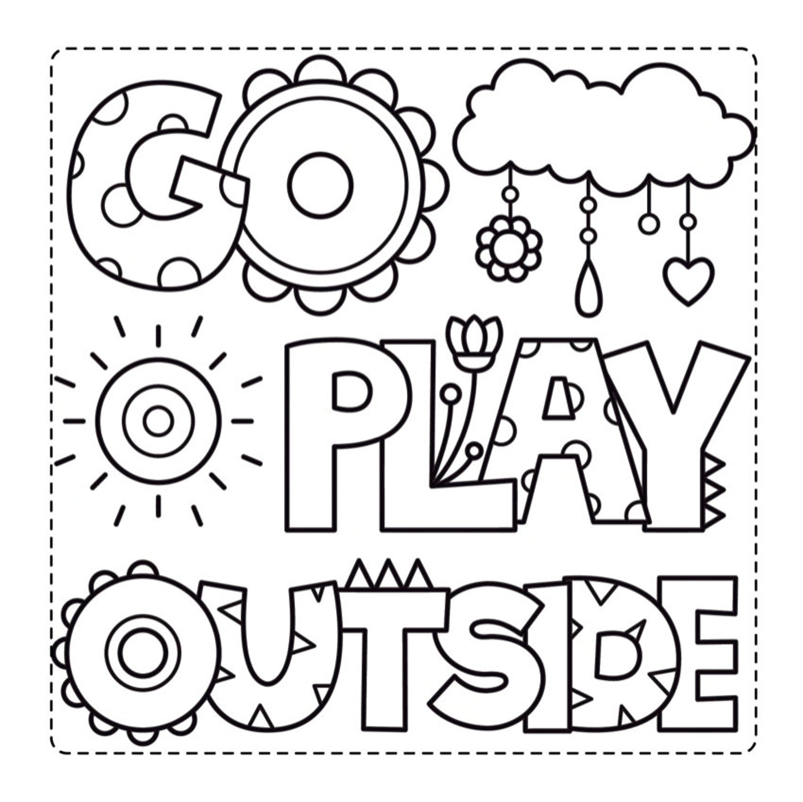 Inspirational Coloring Pages (20 Total) *digital File - Etsy