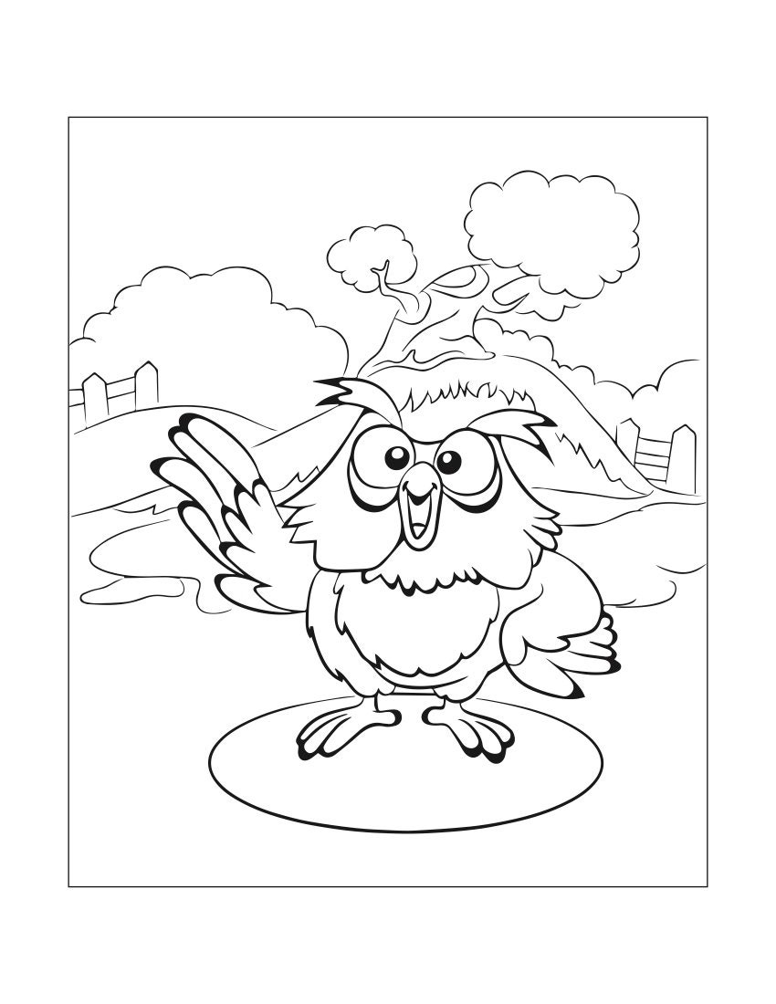 Cute Birds Coloring Pages (20 Total) *digital File - Etsy