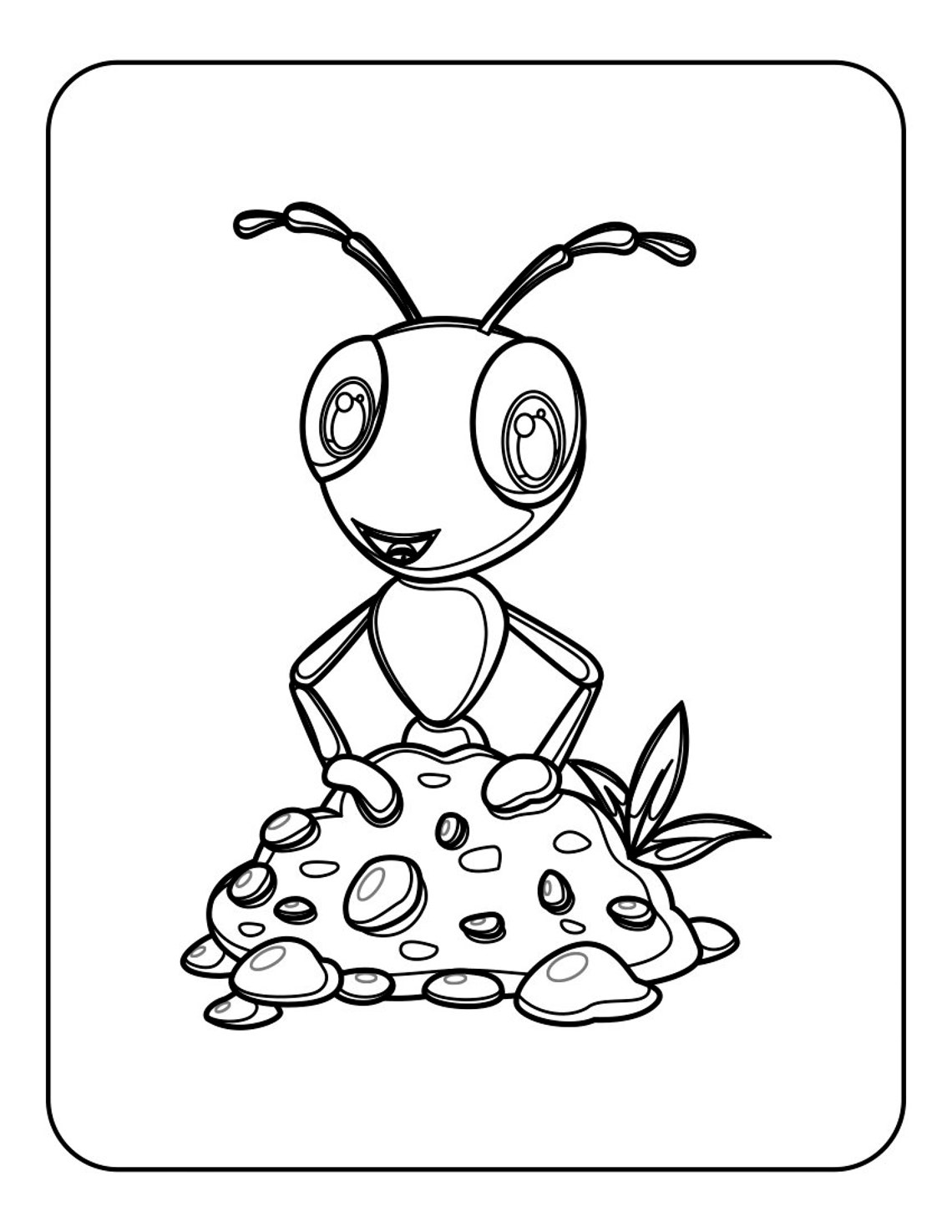 Ants Coloring Pages 20 Total digital File - Etsy