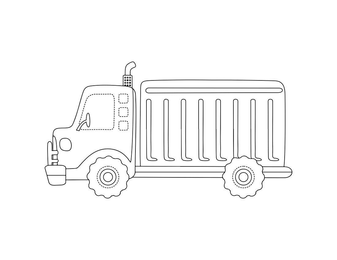 Construction Coloring Pages (20) *digital File - Etsy