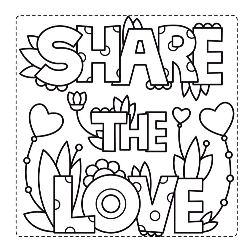 Inspirational Coloring Pages (20 Total) *digital File - Etsy