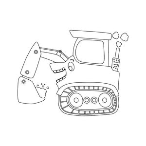 Construction Coloring Pages (20) *digital File - Etsy