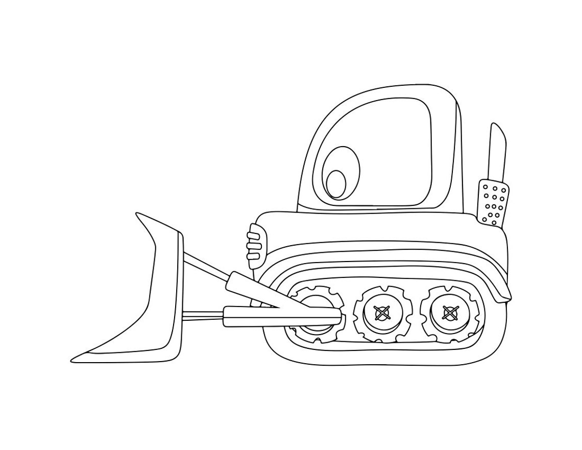 Construction Coloring Pages (20) *digital File - Etsy