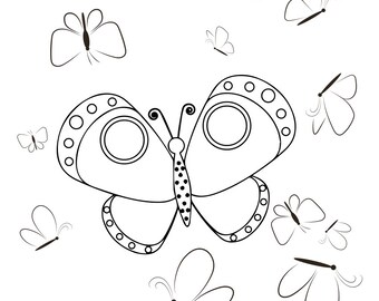 Animals in Nature Coloring Pages 20 Total digital File - Etsy