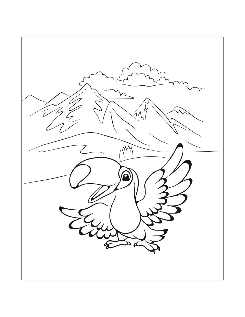 Cute Birds Coloring Pages (20 Total) *digital File - Etsy