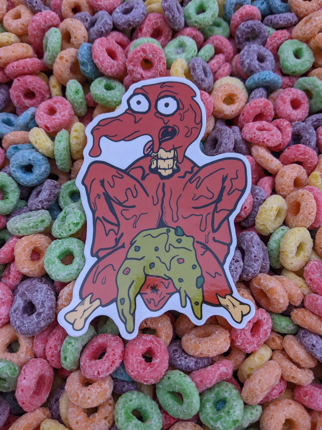 Stuffed Turkey 4"x4" Sticker - Etsy