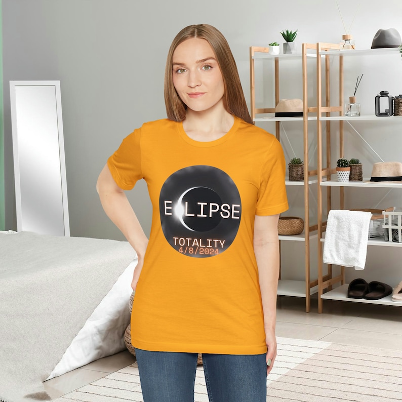 Total Solar Eclipse T-shirt 2024 Solar Eclipse April 8 2024 - Etsy