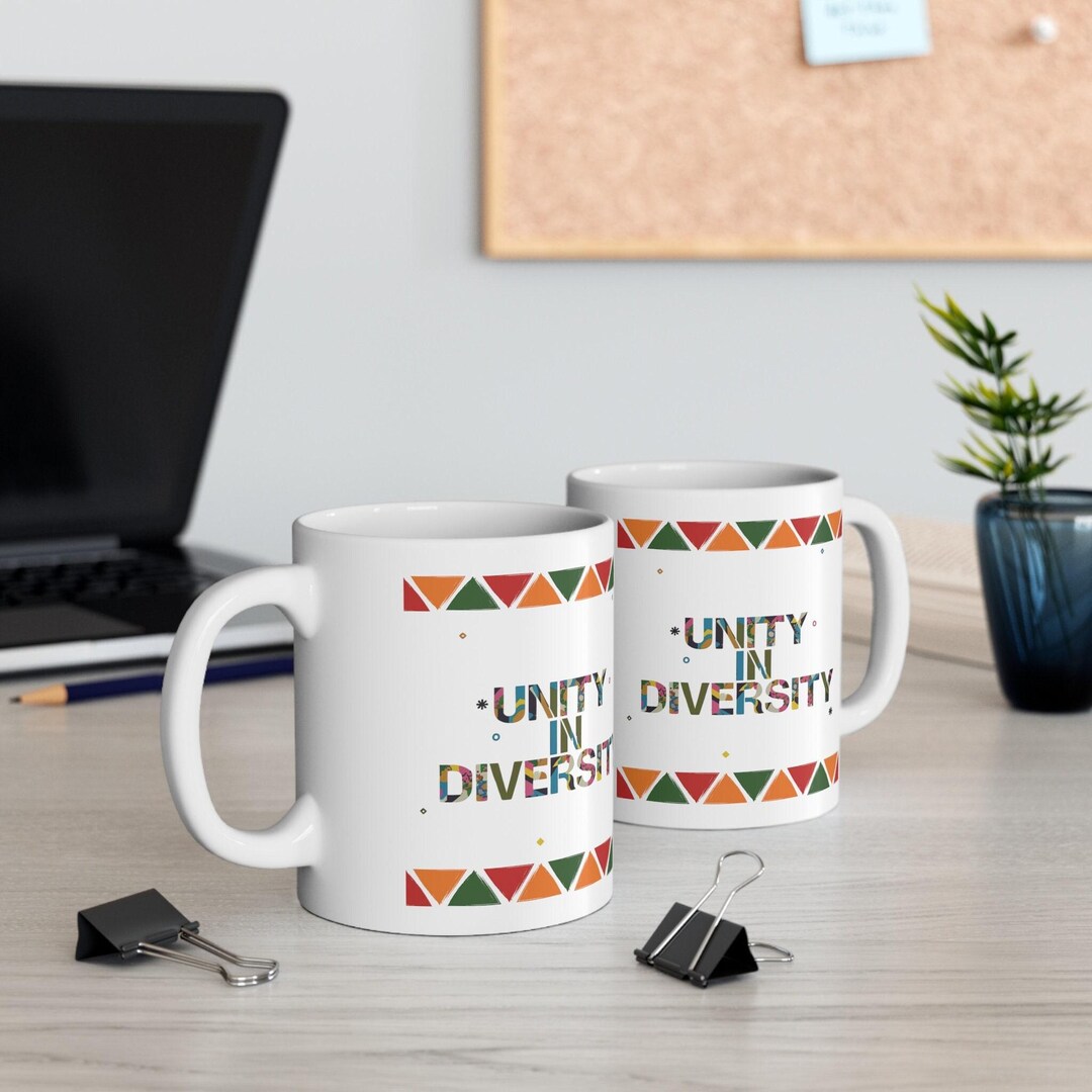 Unity in Diversity Coffee Mug: Inspirational Gift - Etsy