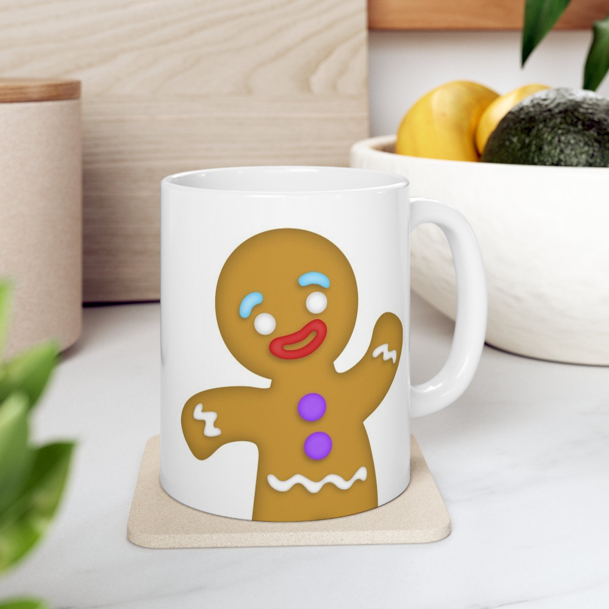 Bite Me Mug Gingy Inspired Mug Christmas Holiday Mug - Etsy Canada