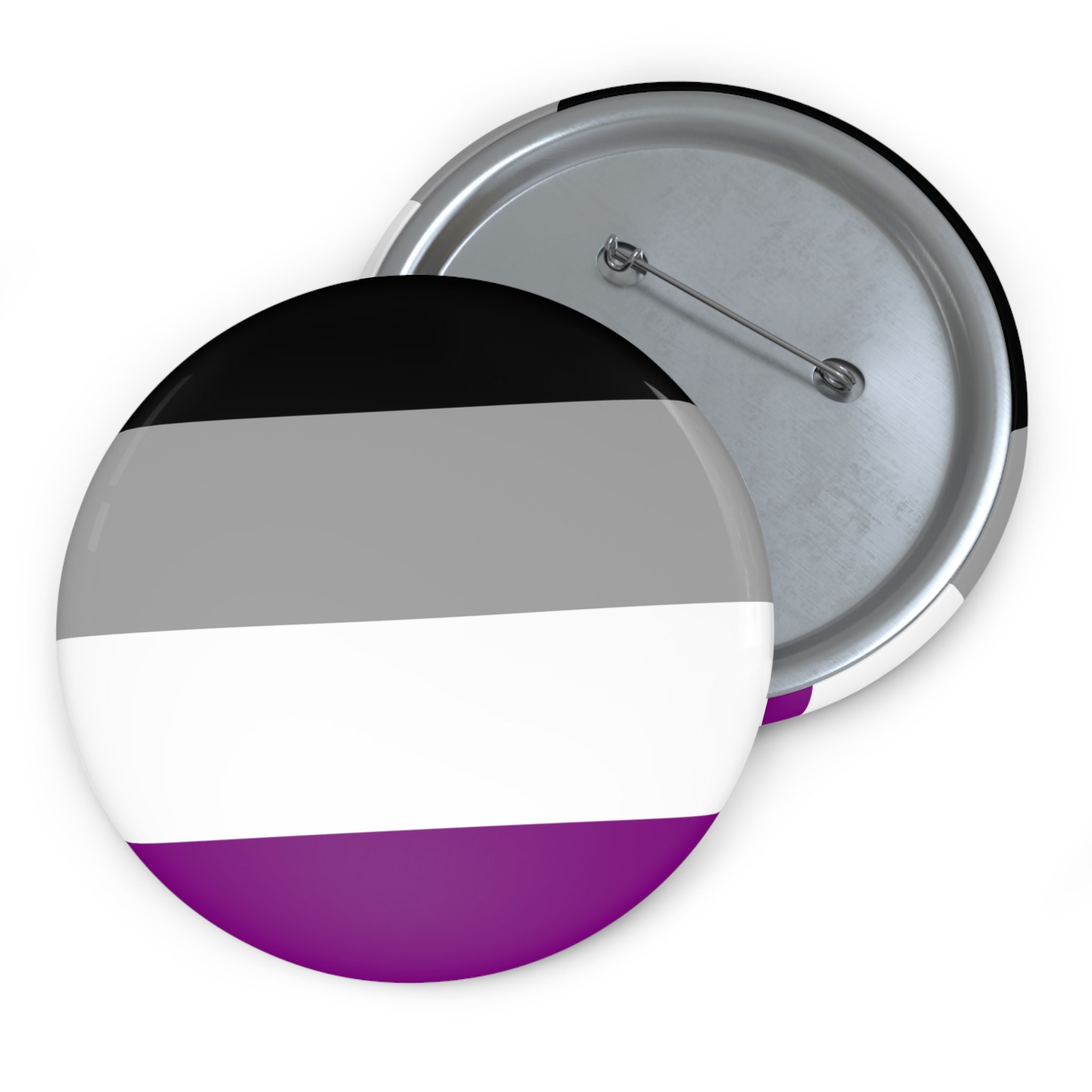 Asexual Pride Asexual Flag Badge Pin Back Button LGBT Pins - Etsy