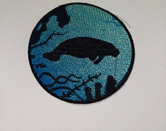Embroidered Beluga Whale - Etsy