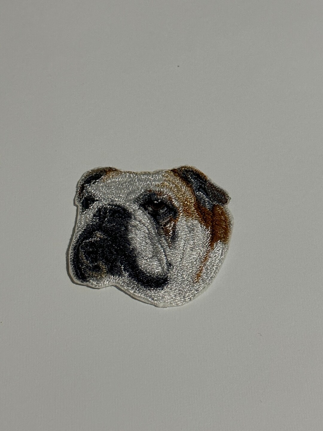 Bulldog Iron on Patch - Etsy