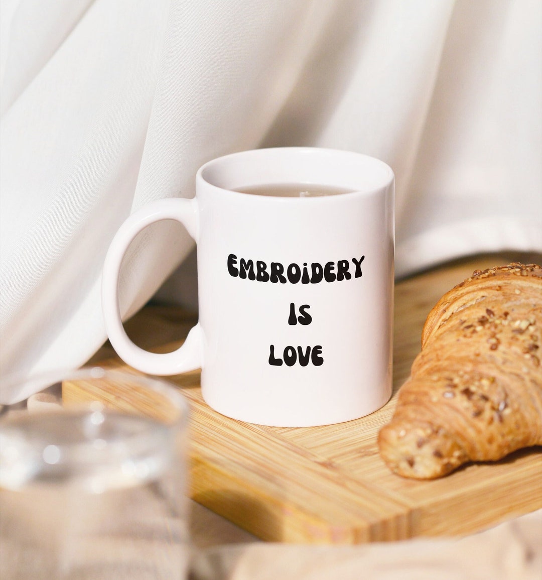 Embroidery is Love Mug: Gift for Needlework Lovers - Etsy