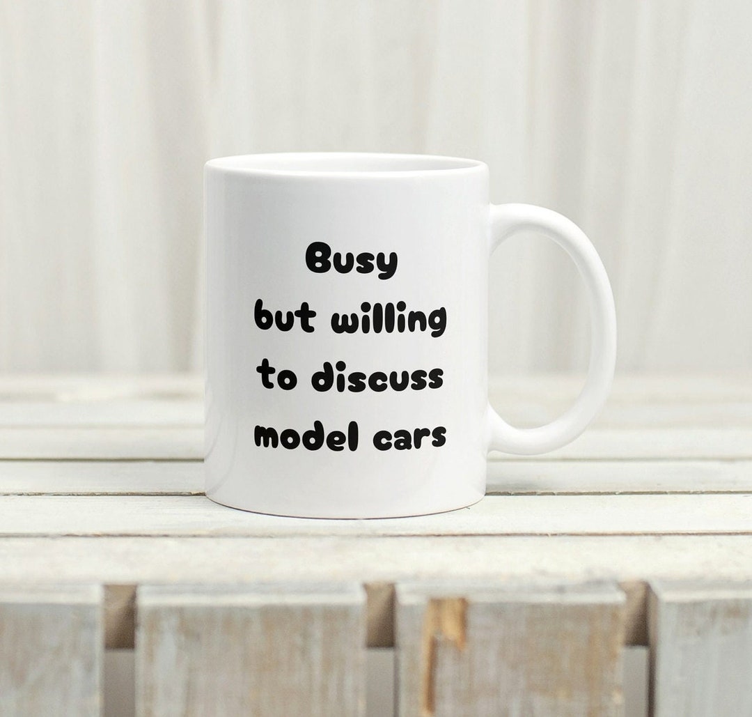 Model Car Mug: Funny Gift for Model Builders - Etsy