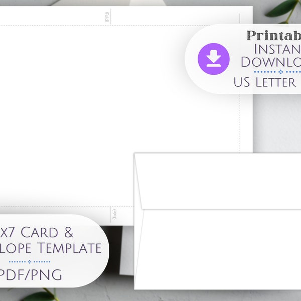 Printable Greeting Card Canva Template - Etsy