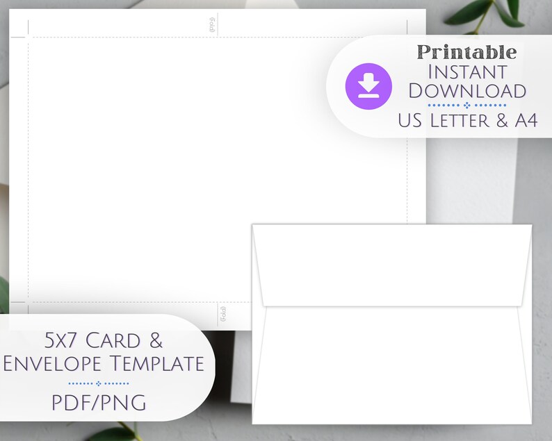 Printable Card Templates, Editable Card Template, Canva Template ...