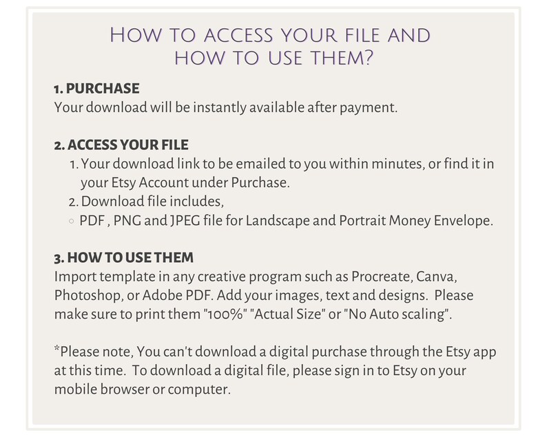 Money Envelope, Cash Envelopes, Cash Envelope Template, Money Envelope ...