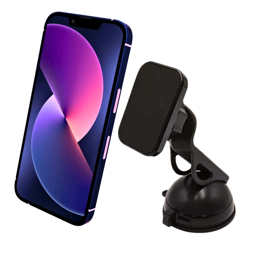 Universal Magnetic Car Mount Phone Holder – Secure Fit on Dashboard ...