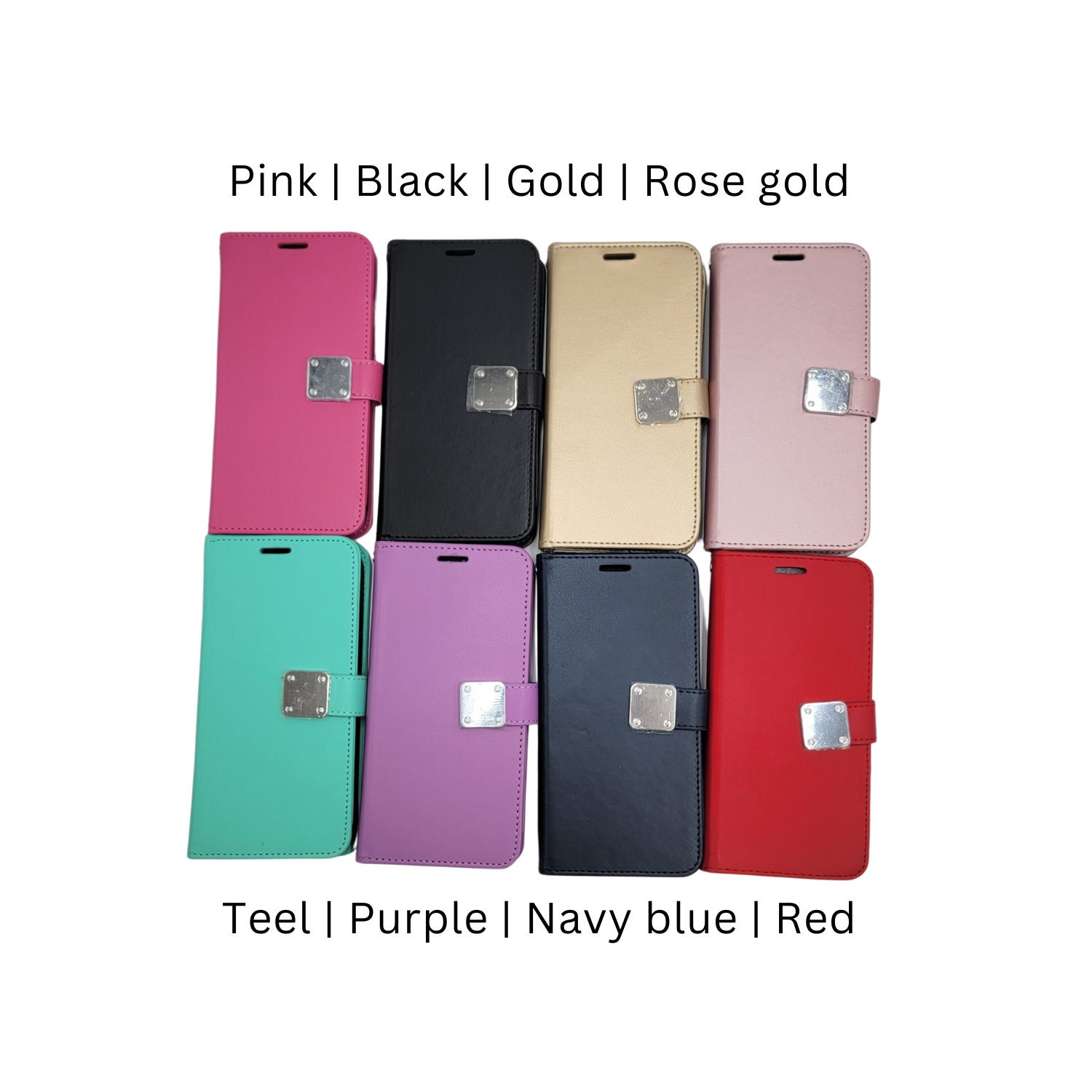 Extra Flip Wallet Phone Case for All Smart Phone card Holder With Stand ...