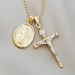 Dainty Cross Necklace, Small Cross Pendant, Tiny Cross Necklace ...