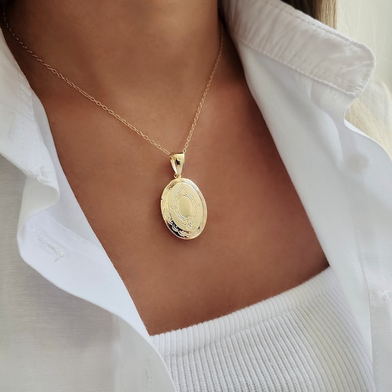 Antique 18 K Necklace - Etsy