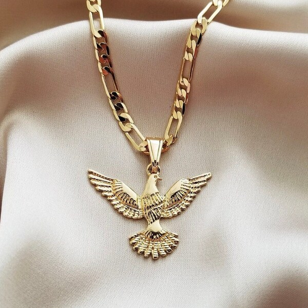 Eagle Necklace - Etsy