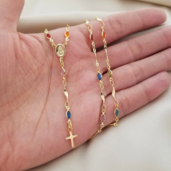 Rosary Necklace - Etsy