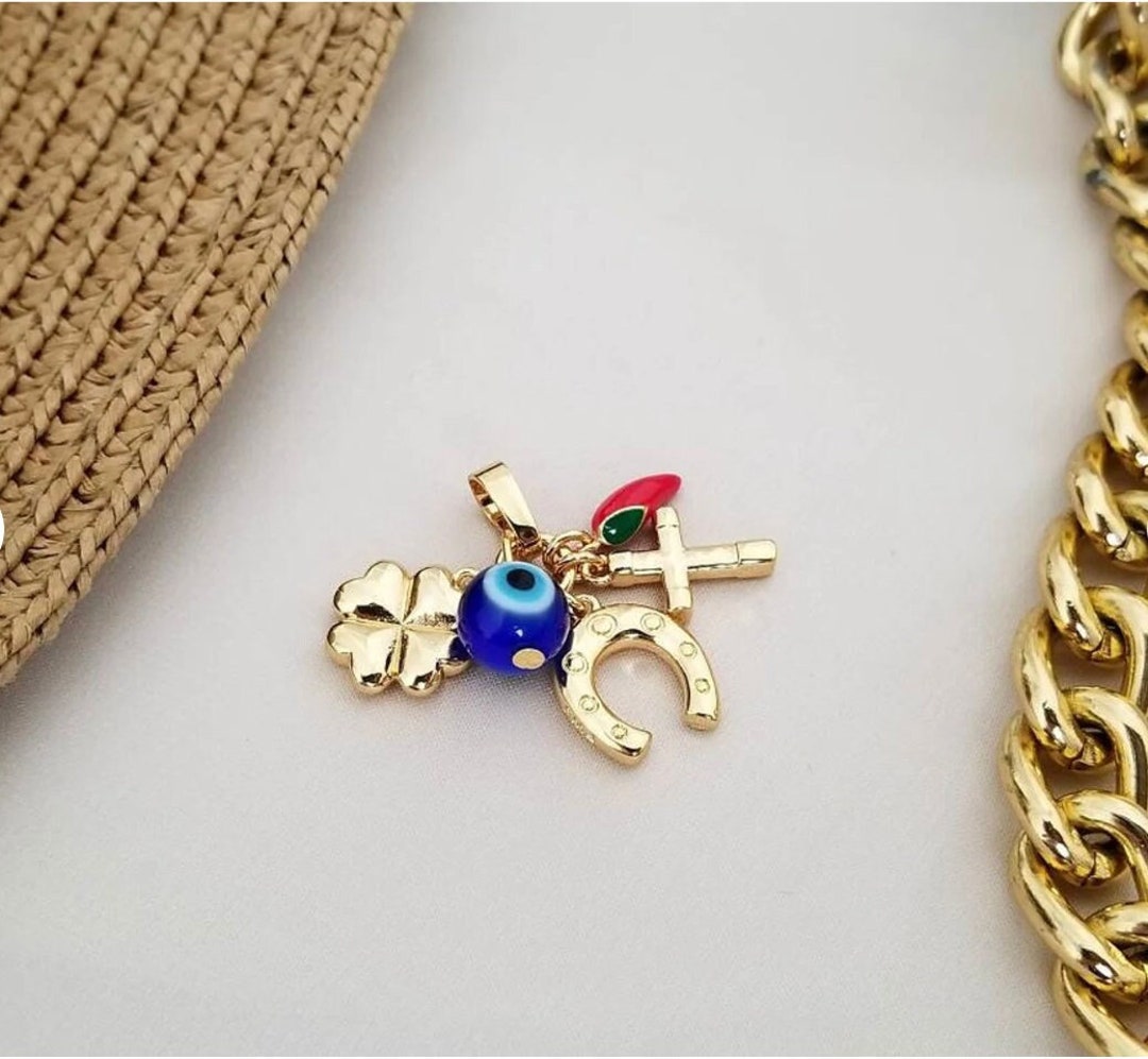 Azabache Baby Pin, 18K Gold Filled Pin, Azabache Charm, Babay Charm ...