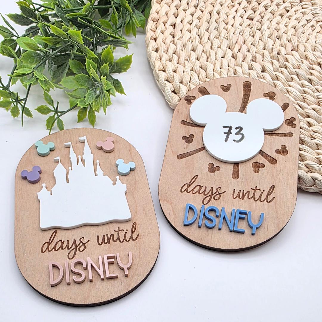 Countdown to Magic Magnet - Vacation Planning Keepsake - Etsy