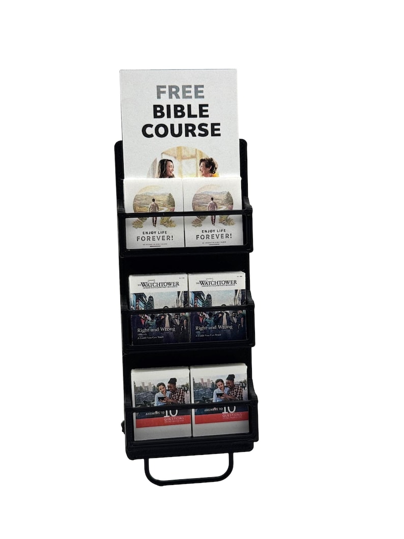 Bible Course Poster JW Realistic Mini Preaching Cart, Pioneer School ...