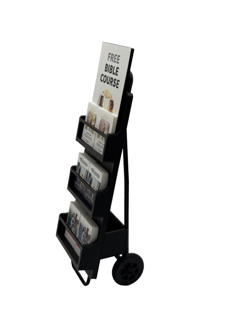 Bible Course Poster JW Realistic Mini Preaching Cart, Pioneer School ...