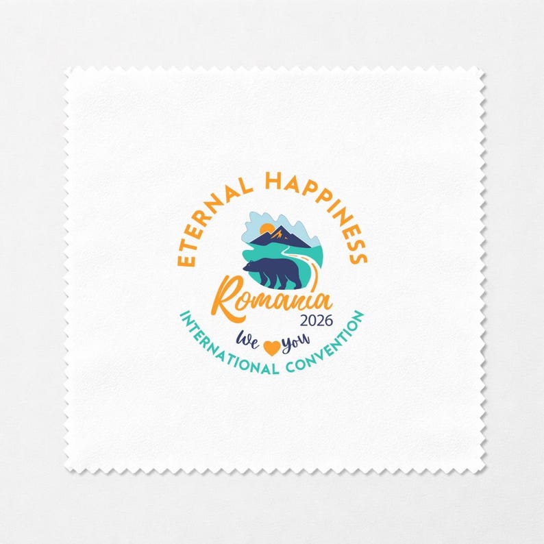 Eternal Happiness 2026 Microfiber Lens Cloth | International Convention ...