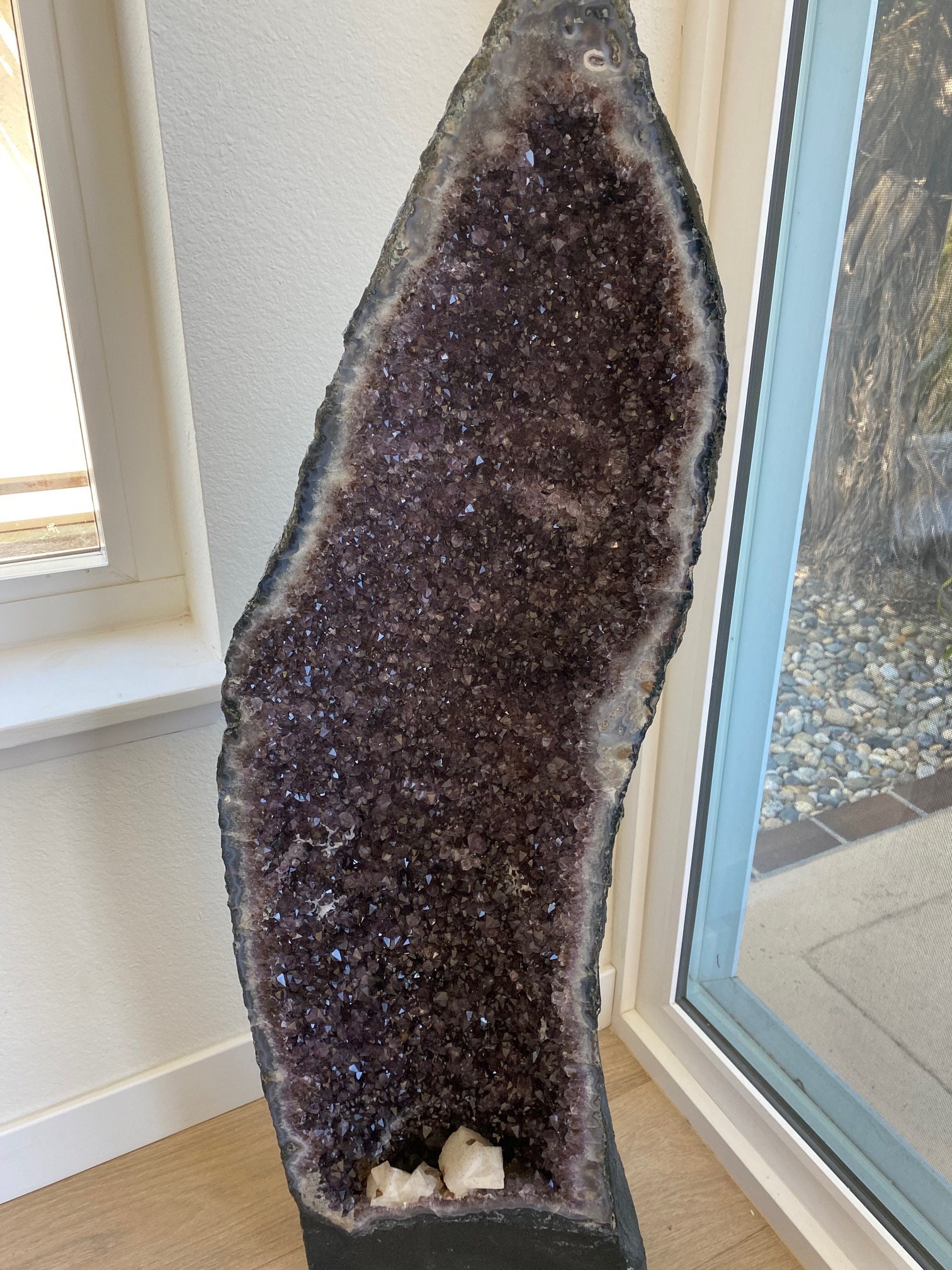 Huge Brazilian Amethyst Geode - Etsy