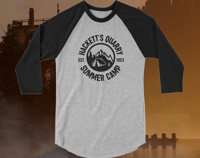 Hackett's Quarry Summer Camp Counselor Shirt | the Quarry | 3/4 Sleeve ...