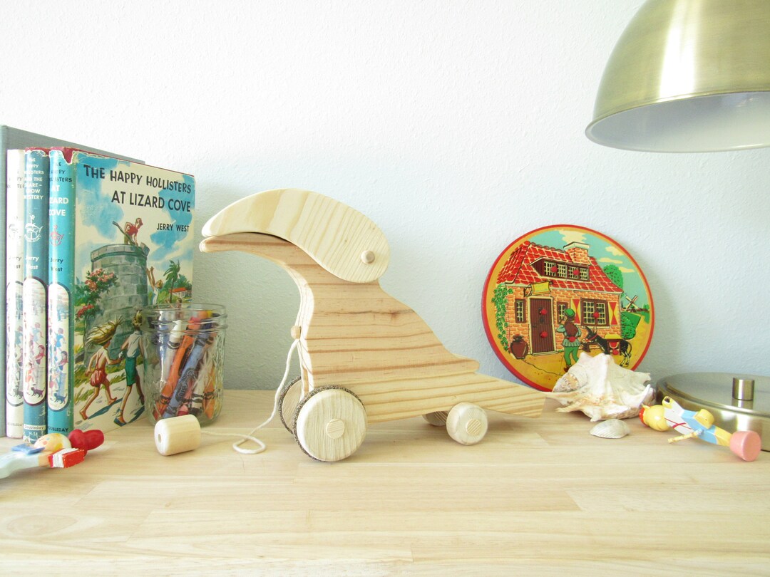 Solid Wooden Toy Toucan/old Fashion Wooden Toys/untreated Non-toxic ...