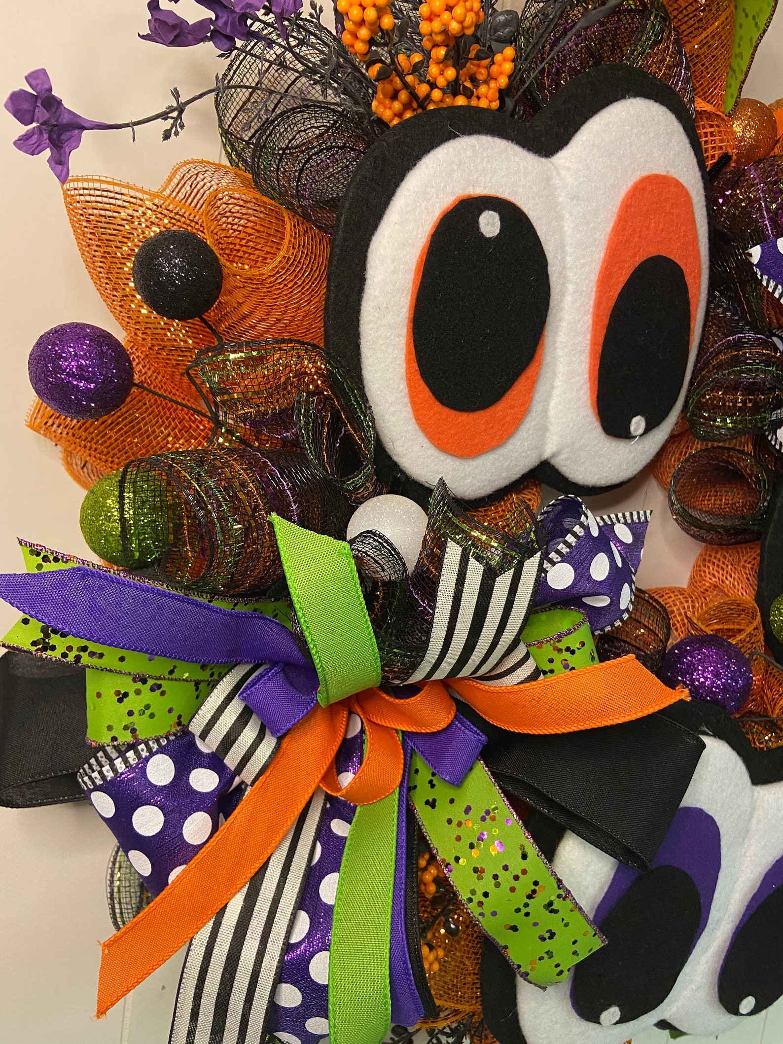 Spooky Halloween Wreath - Etsy