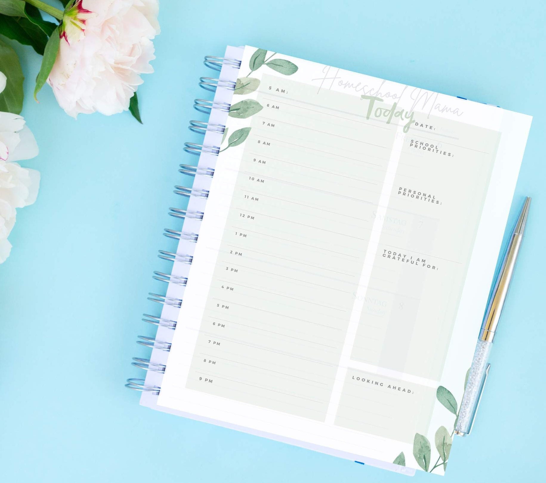Homeschool Mama Planner, Instant Download, Printable Homeschool Planner ...