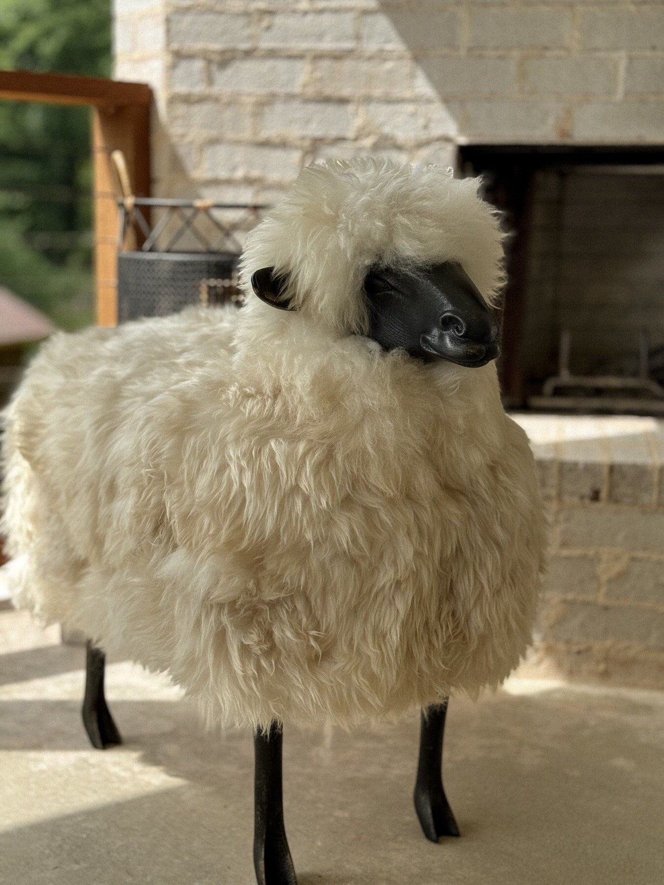 Handmade Sheepskin Sheep Stool: Lalanne Style Sculpture - Etsy