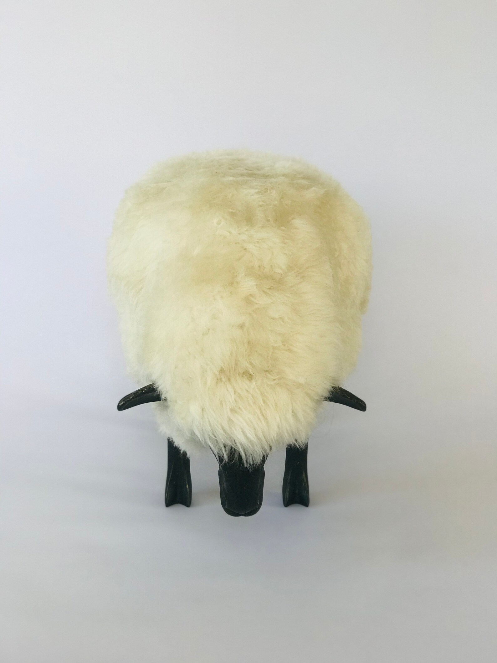 Small Grazing Sheep Sculpture Bench/footrest in Lalanne Style Made of ...