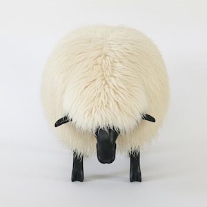 Small Grazing Sheep Sculpture Bench/footrest in Lalanne Style Made of ...