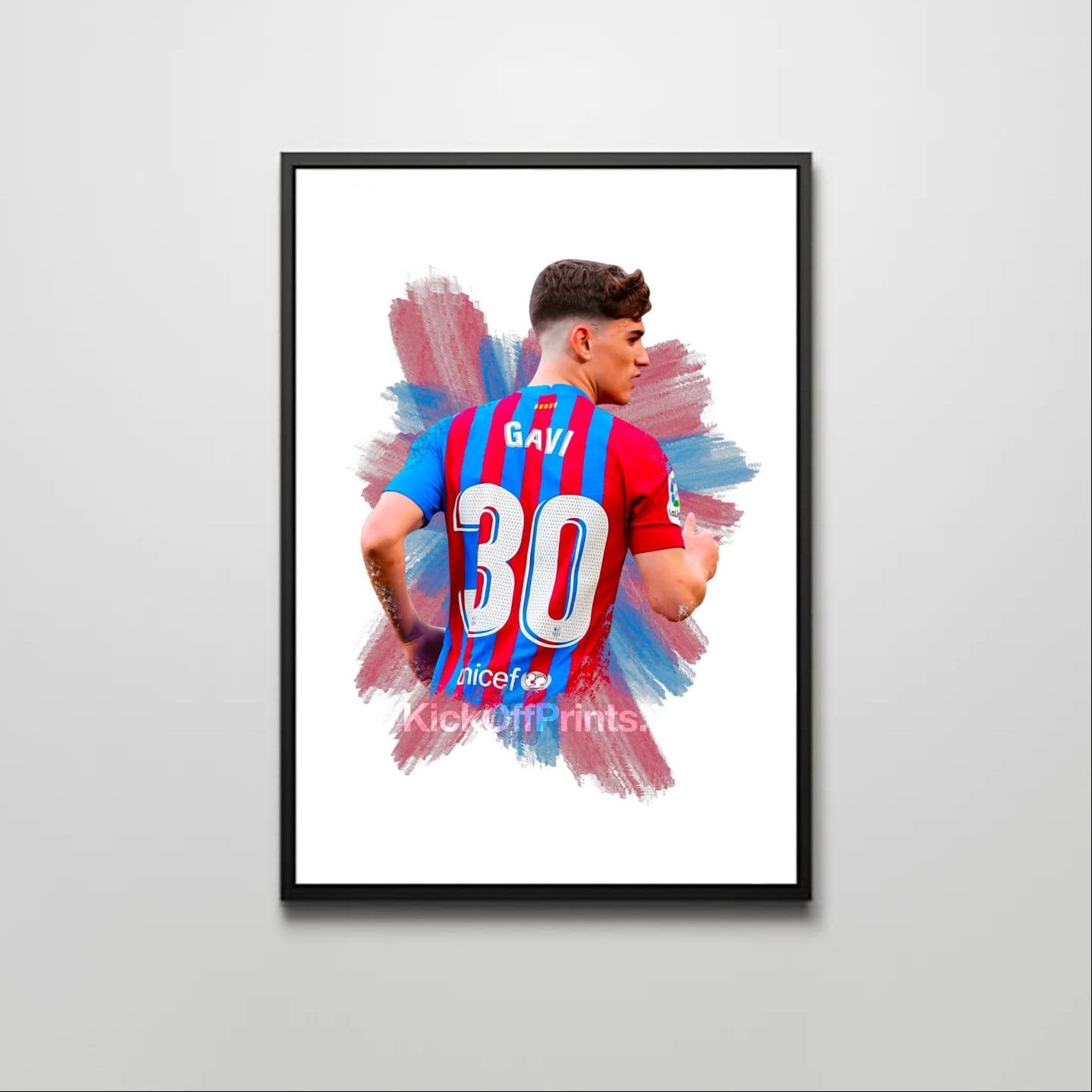 Pablo Gavi Barcelona Football Print / Photo Print - Etsy