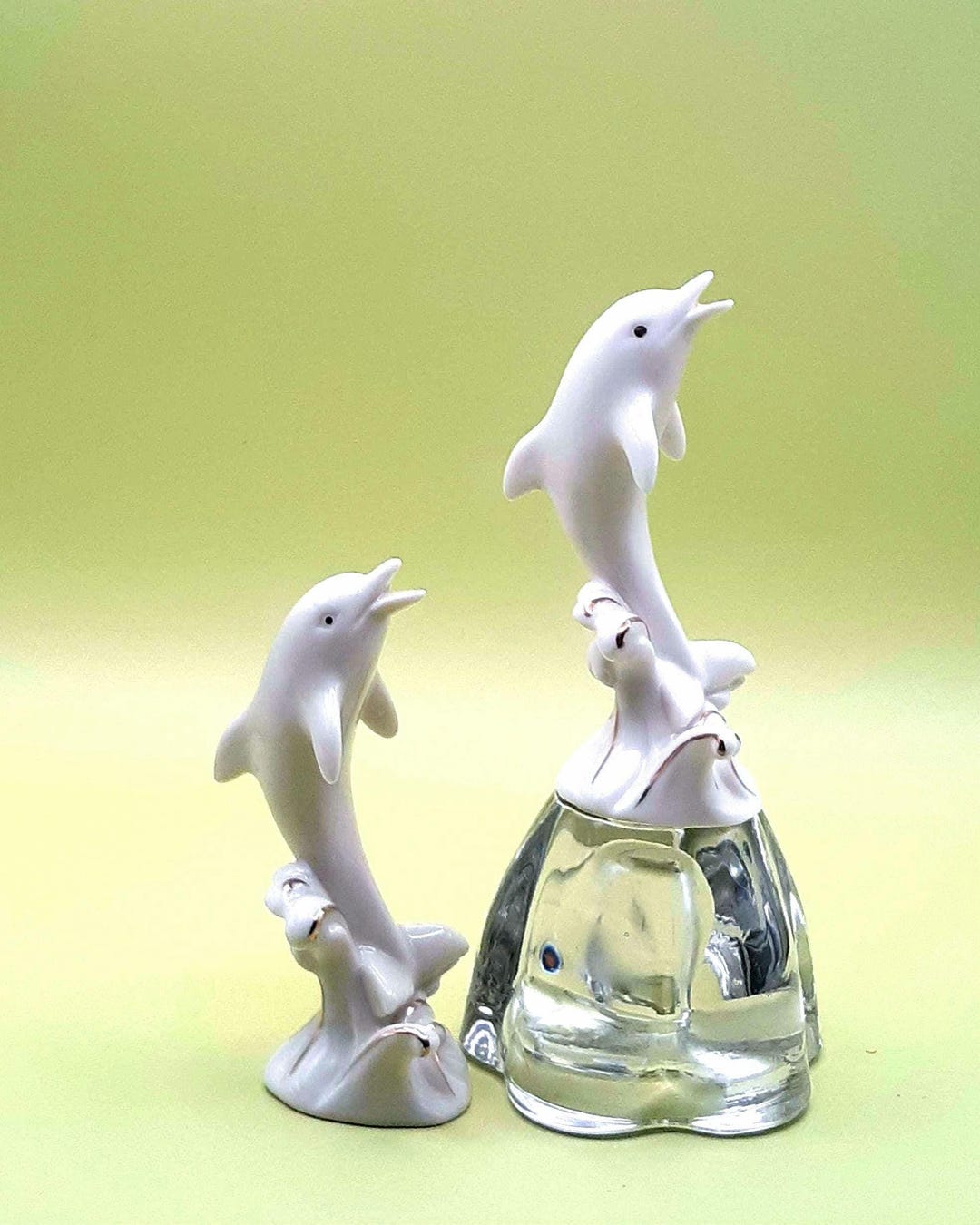 Vintage Pair of Lenox "american Classic Dolphin" Figurines From the ...