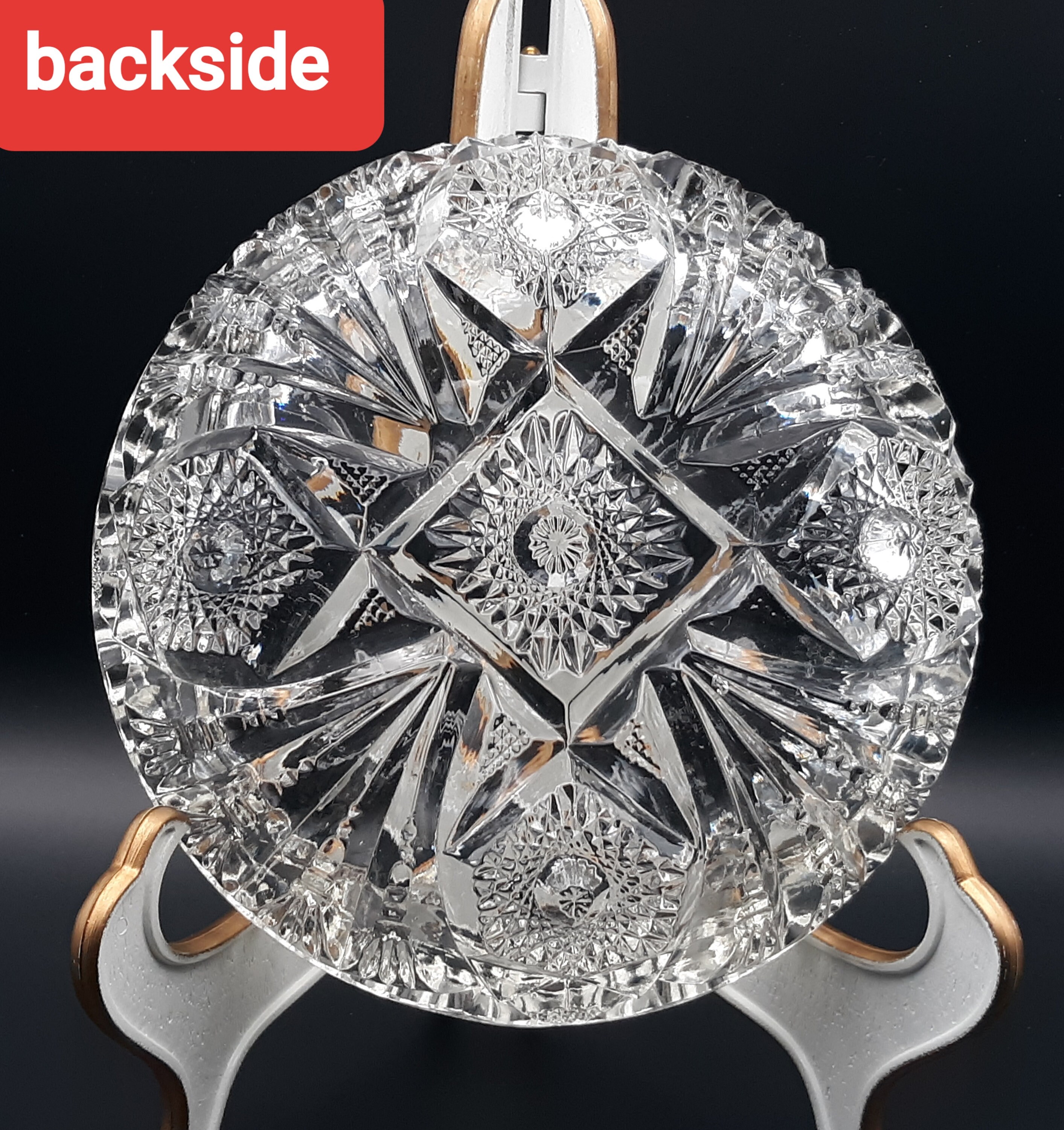 Antique EAPG Imperial Glass Co. Diamond With Fan 212 Pattern Lead ...
