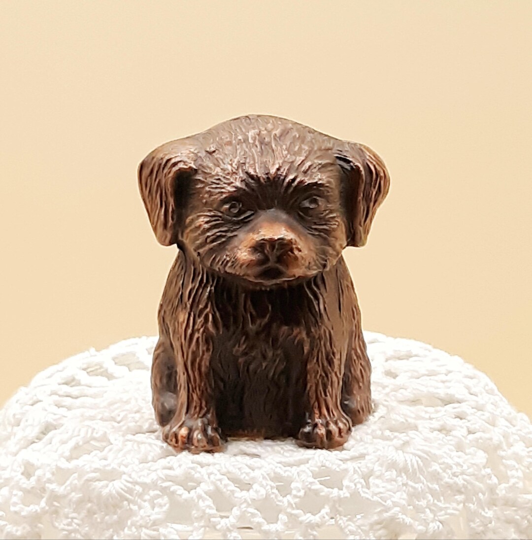 Crane & Breed Caskets Co. Bronze Puppy Novelty Paperweight 1920s-1930s ...