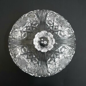 Vintage Glass Covered Butter Dish. the Lid is in the "madora" AKA ...