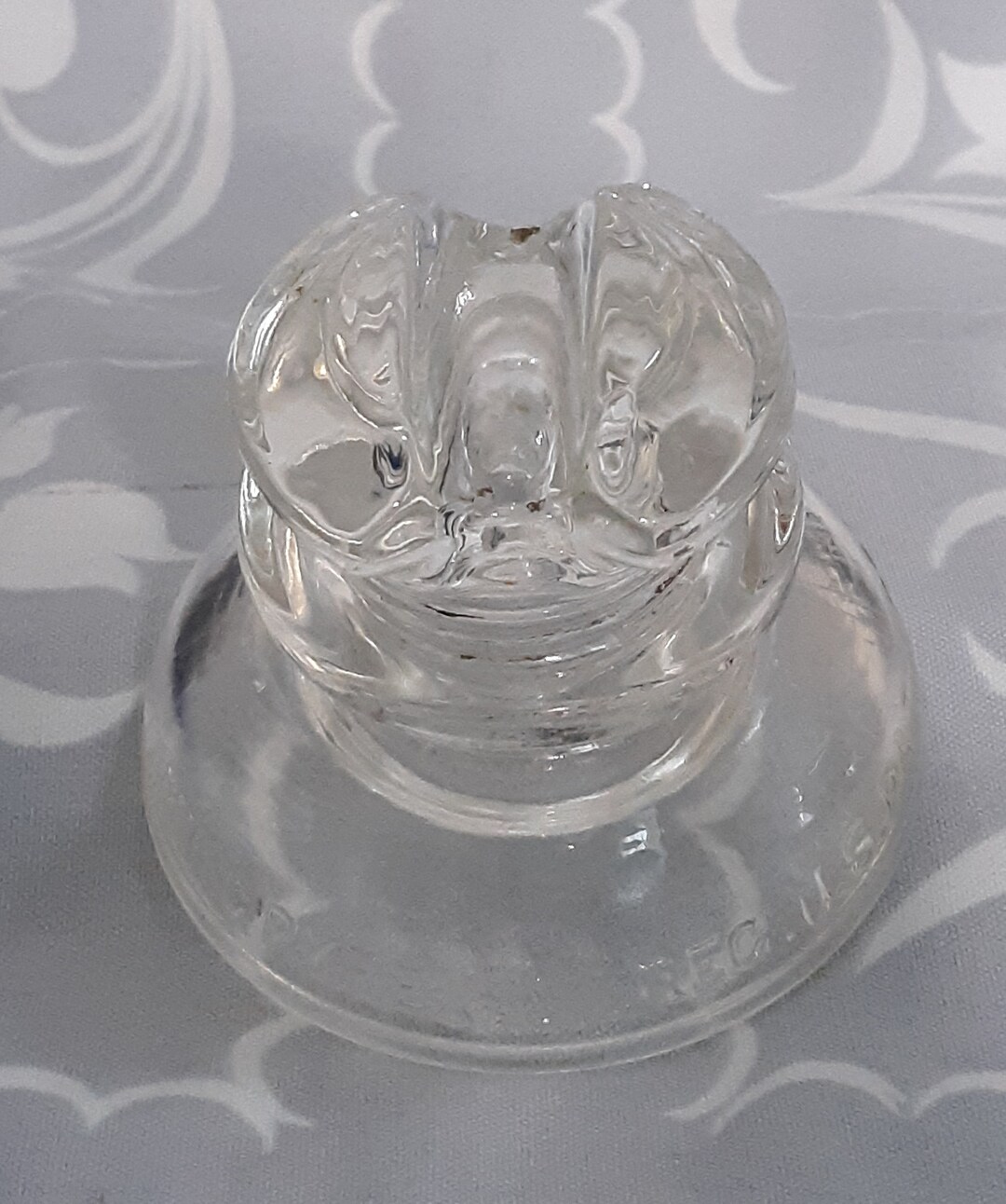 Vintage Clear Glass Insulator Made by Corning Pyrex 662 & - Etsy