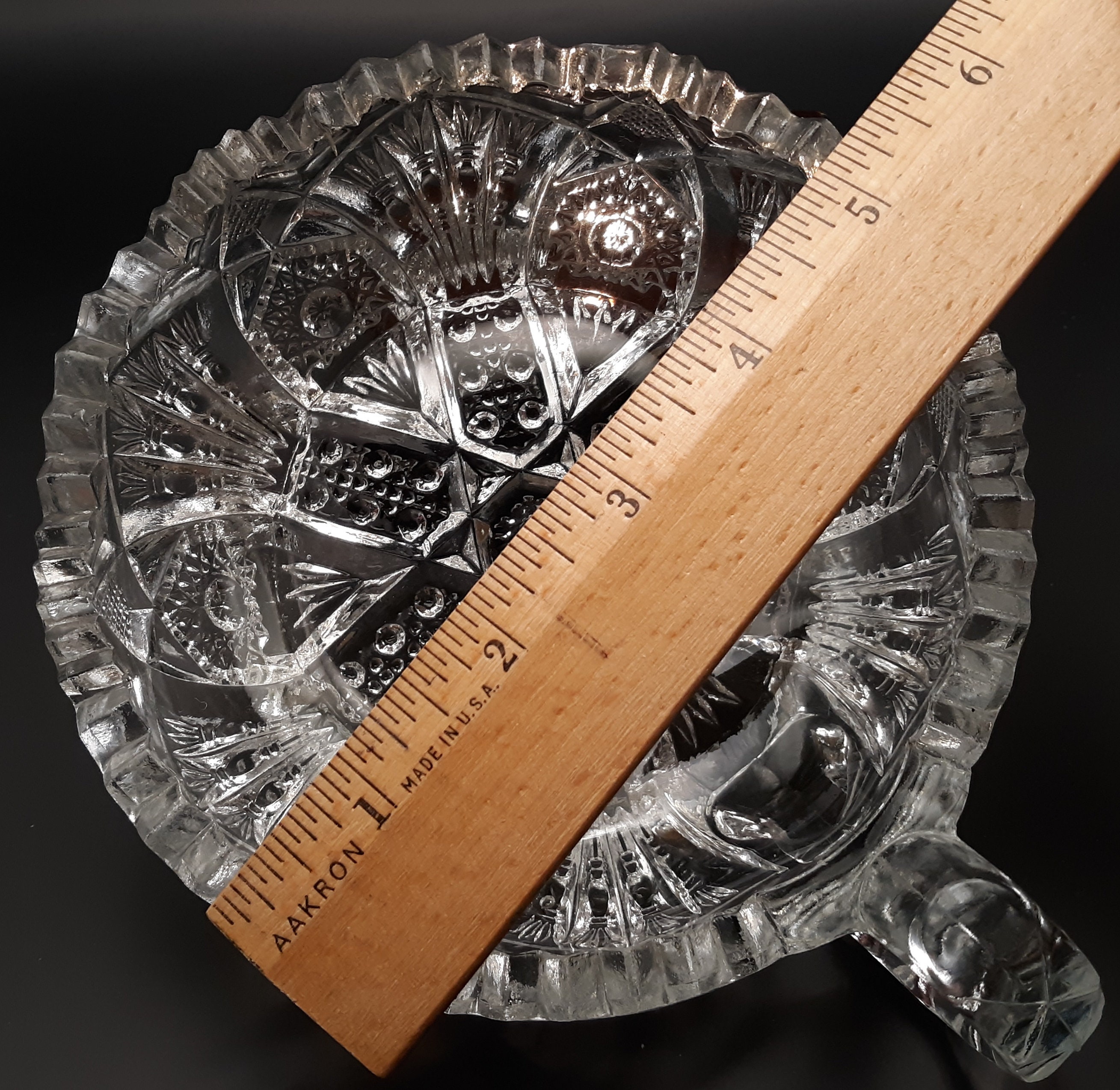 Antique EAPG Imperial Glass Co. Diamond With Fan 212 Pattern Lead ...