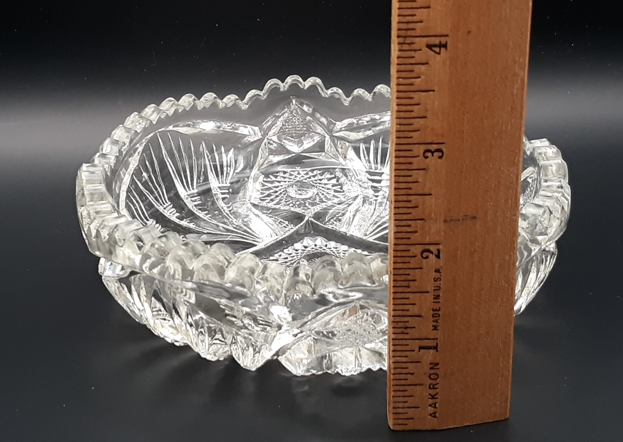 Antique EAPG Imperial Glass Co. Diamond With Fan 212 Pattern Lead ...