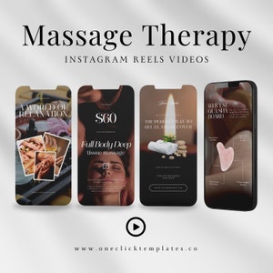 20 Massage Therapy Video Reels | Reel Videos for Massage Therapists ...